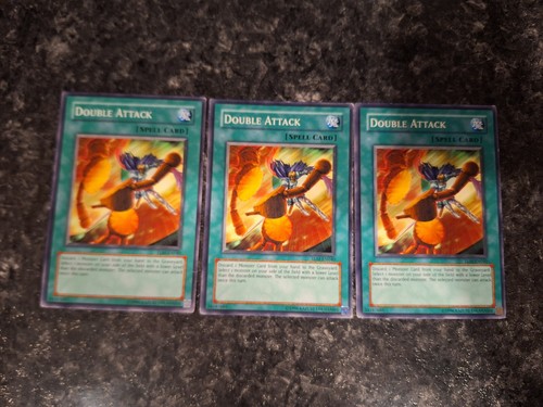 3X Double Attack TLM-EN040 - Yugioh Yu Gi Oh! Playset | eBay