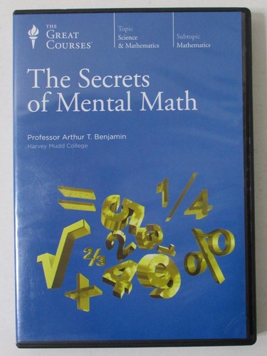 Secrets of Mental Math with Professor Benjamin (2011 - 2 DVDs) The ...