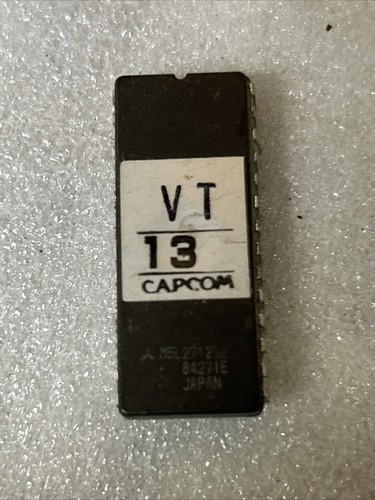 Original Vintage Commando VT-13 Eprom Rom Chip arcade Video game Part ...