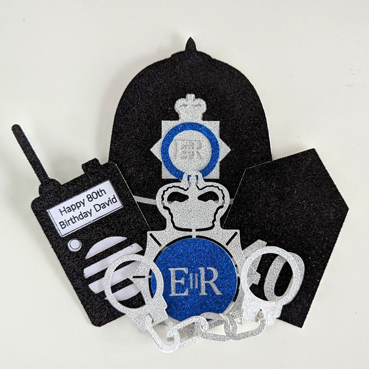 Birthday Police Badge