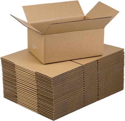50 9x4x4 Cardboard Paper Boxes Mailing Packing Shipping Box Corrugated ...