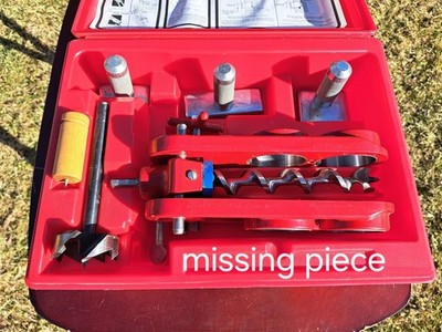 Kwikset DoorLock Installation Kit with Jig Drills Set With CASE Missing ...