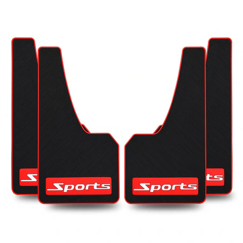 4Pcs/set Car Front+Rear Fenders Mud Flaps Mudguards Splash Guards ...