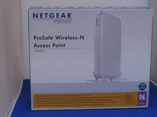 NETGEAR ProSafe Wireless-N Access Point WNAP210-100NAS Complete | eBay