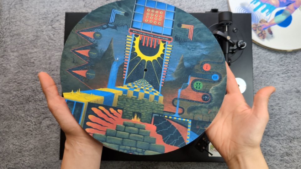 King Gizzard And The Lizard Wizard Felt Record Player Turntable Slipmat ...