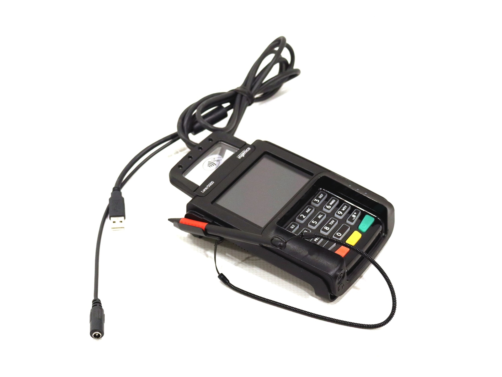 Ingenico Lane 5000 Reader Lan500-uspcc01a Payment Terminal PRB303115741 ...