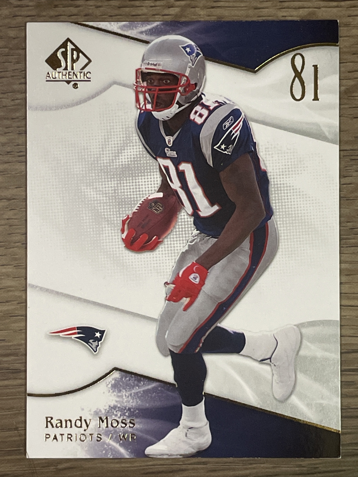 2009 SP Authentic - #22 Randy Moss for sale online | eBay