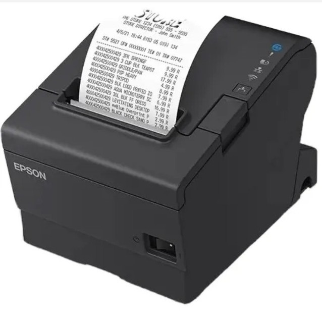 Epson OmniLink TM-T88VII Thermal Receipt POS Printer M372A 052 w/ Power ...
