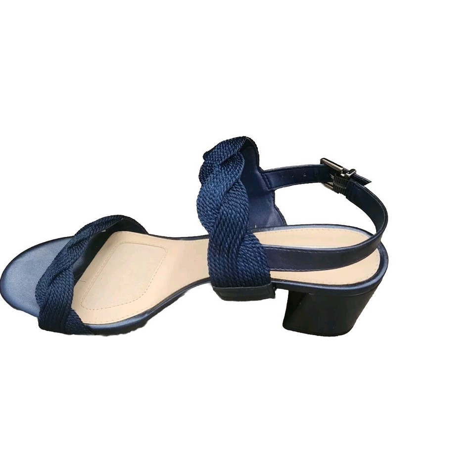 Alex Marie Deva Braided Shoe Navy Blue Size 10 Never Worn !! 2 1/2 ...