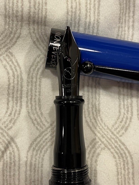 Monteverde Invincia Fountain Pen in Blue with piston filler | eBay