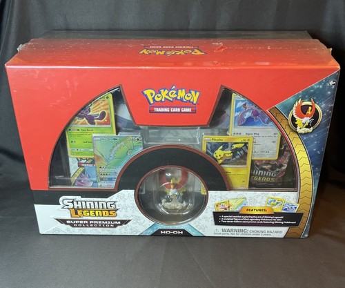 Pokemon TCG Shining Legends Super Premium Ho-Oh Collection Box ...