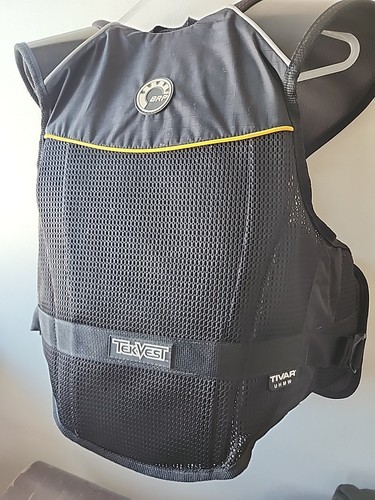 Tekrider Tekvest Freestyle Size Large Vest Motorcycle/atv/snowmobile ...