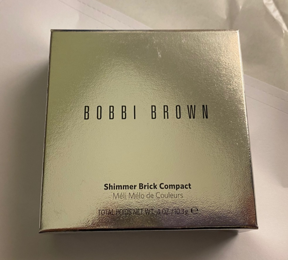 Bobbi Brown ~ COPPER DIAMOND Shimmer BRICK Compact ~ Limited Edition ...