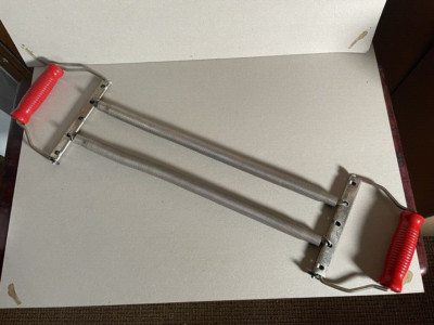 Vintage SAF-TEE Whitely Safety Red Handle Spring Chest Pull Stretch ...