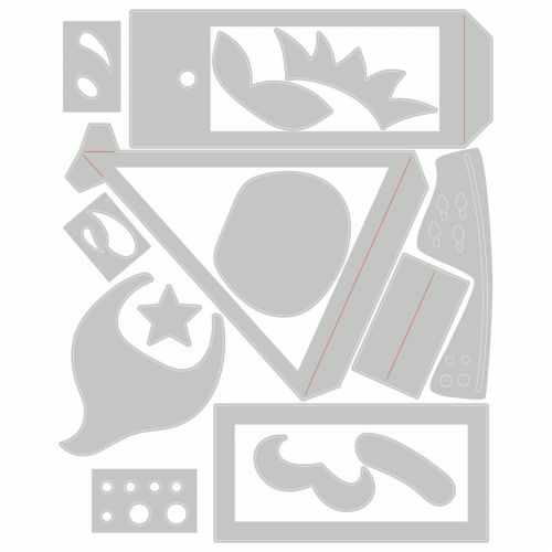 FUSTELLA THINLITS SIZZIX "SCATOLINA CON PERSONAGGI NATALIZI" 665338 BIG SHOT | eBay