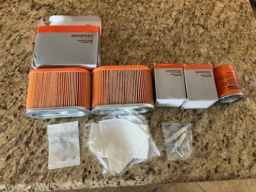 Generac 17500 watt generator 33HP 990CC Deluxe Maintenance kit Genuince ...