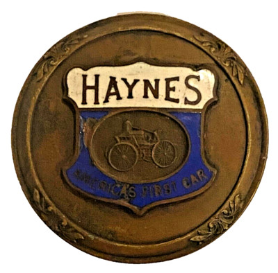 Vintage 1910s Haynes Model 60 Radiator Emblem Badge | eBay