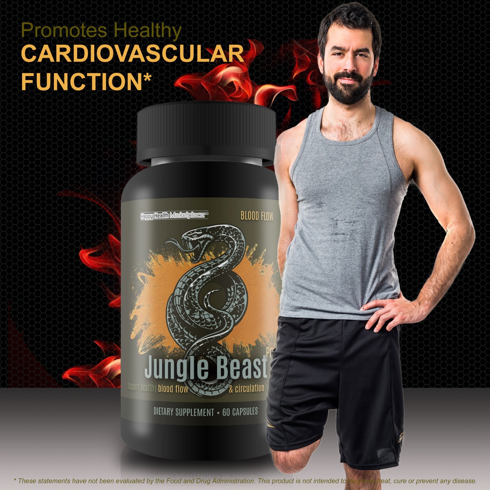 Jungle Beast Pro Flow - Blood Flow Jungle Beast Pro Supplement - Mens ...