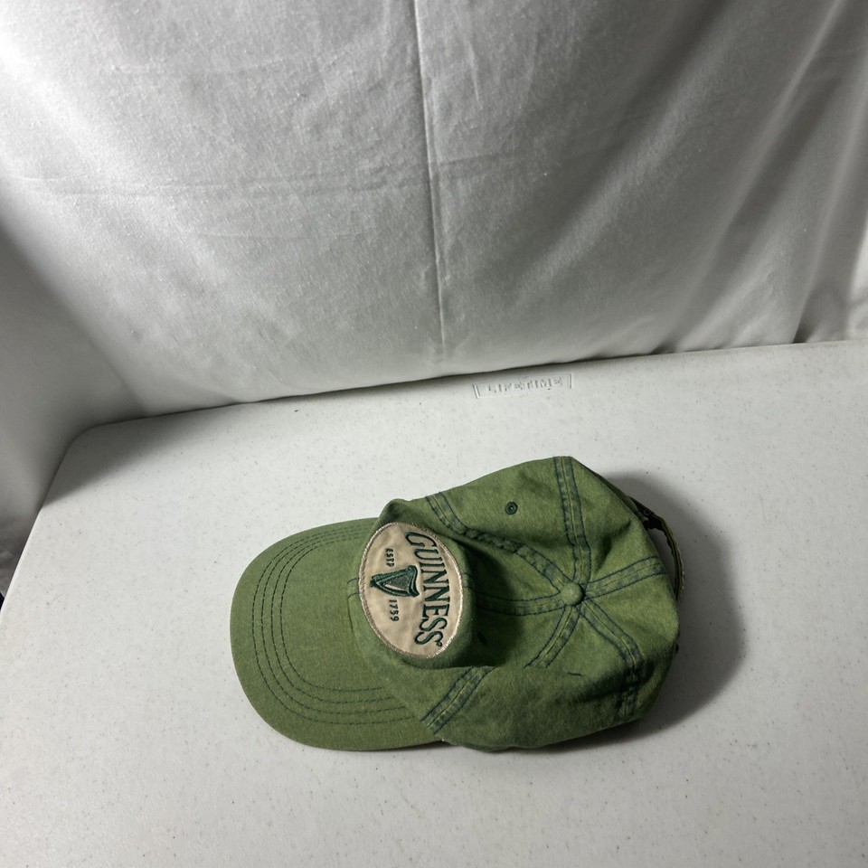 Guinness Beer Adjustable Strap Green Hat | eBay