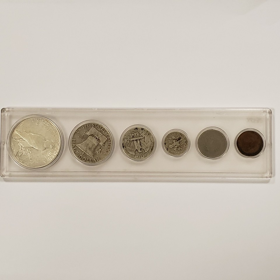 20th Century Type Coin Set - Silver Peace Dollar - Whitman - ASW 1.38 ...