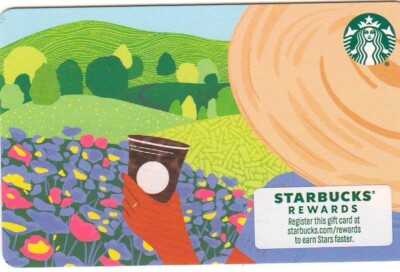 STARBUCKS Gift Card "Spring Flowers" ( #6201 ) 2021 - NEW/Unloaded | eBay