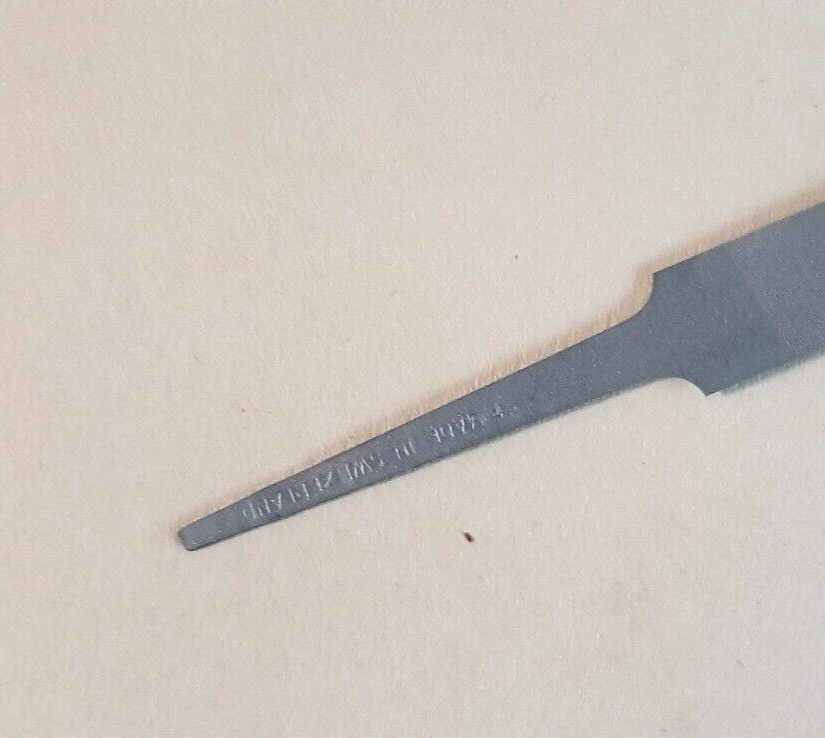 Super Thin Unused Vallorbe Grobet Swiss Made Watchmakers File. Very ...