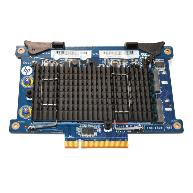 HP Z Turbo Drive Dual Pro PCIe M.2 NVMe SSD Adapter Z8 Z4 Z6 864764-001 ...