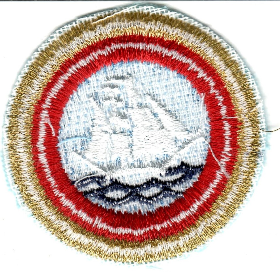 1993 Jamboree Sea Scout / Explorer contingent Special Long Cruise badge ...