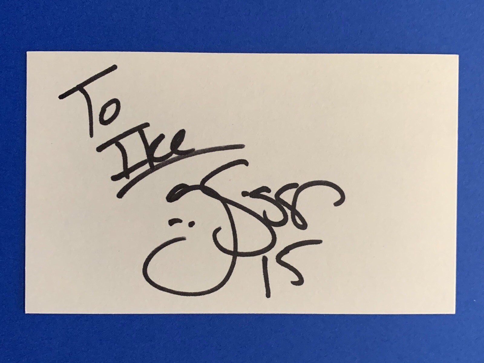 A.J. SUGGS Signed GEORGIA TECH YELLOW JACKETS-TENNESSEE VOLS 3x5 ...