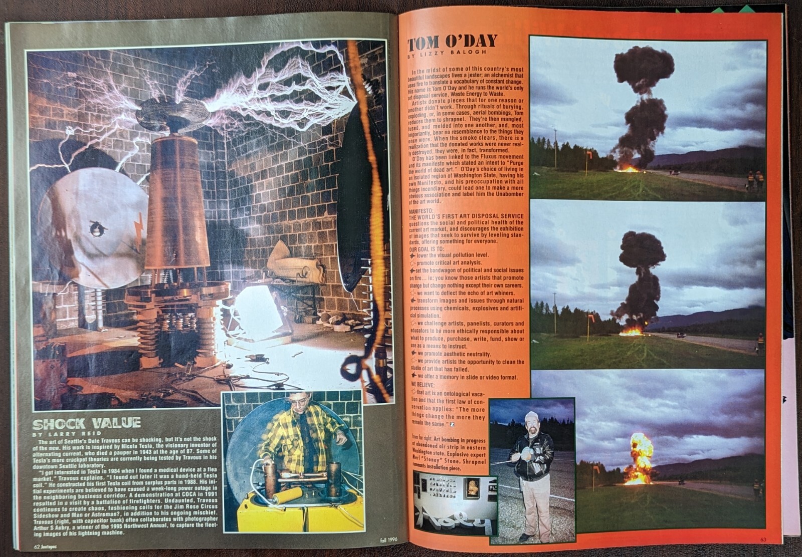 Juxtapoz Magazine #8 - Fall, 1996 - Todd Schorr, Foulkes, Birk ...