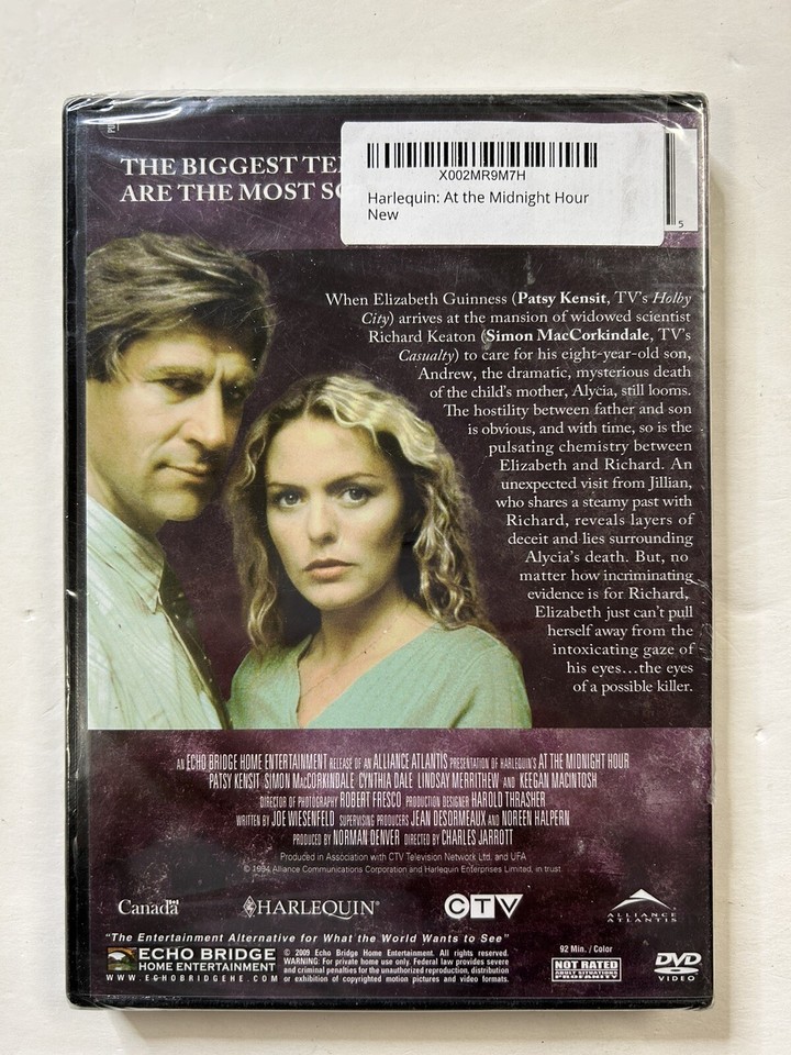 Harlequin : At The Midnight Hour , New DVD ( Patsy Kensit ) | eBay