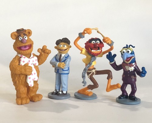 Disney Fonzi Walter Animal Gonzo Muppet Figures The Muppets 3” Plastic ...