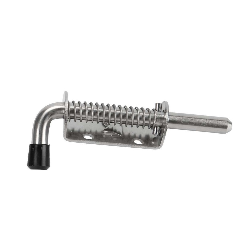 2pcs Spring Pin Latch Lock For Utility Trailer Tail Gate Loaded Heavy ...