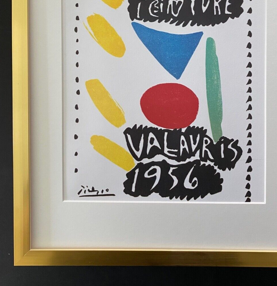 PABLO PICASSO + 1964 SIGNED SUPERB PRINT FRAMED 14 X 11IN. + LIST $695 ...