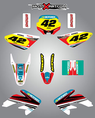 Full Custom Graphic Kit Honda CRF 100 - 2011 / 2015 STRIKE style ...