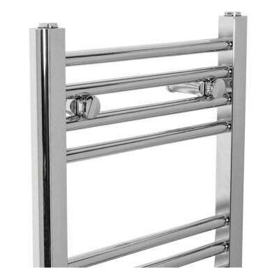 Chrome Bathroom Thermostatic Electric Heated Towel Radiator Rad 700 x ...