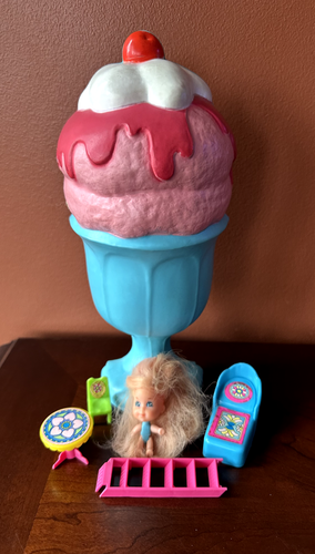 Sweet Treats Ice Cream Sundae Playset Strawberry Marys House Liddle ...