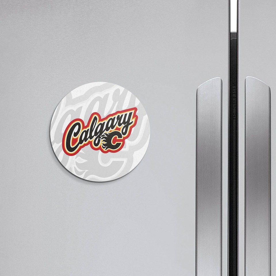 Calgary Flames NHL | 4'' X 4'' Round Decorative Magnet | eBay