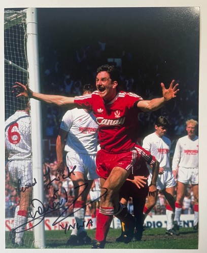 John Aldridge Signed Autograph Signature 10x8 Photo Liverpool LFC ...