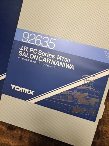 Tomix 92635 Jr14700 Series Passenger Car Salon Naniwa Set Nugge Rail Model | eBay