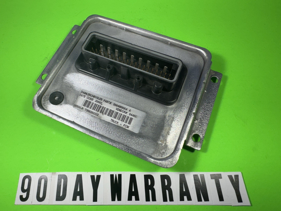 02-05 DODGE RAM 1500/2500 MULTIFUNCTION RELAY FRONT CONTROL MODULE ...
