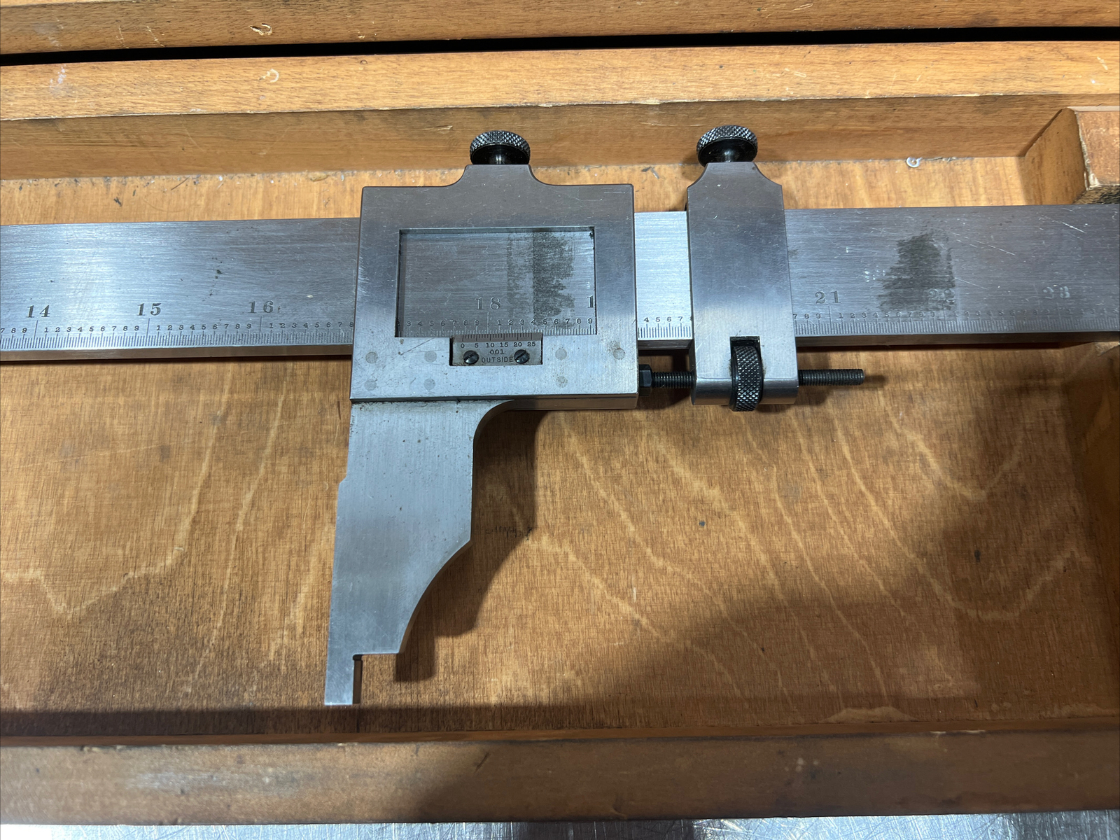 Starrett No 122 48” Vernier Caliper Used Surplus | eBay
