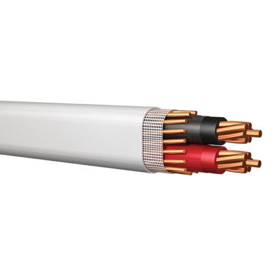 500ft 8-8-8 Copper SEU Service Entrance Cable PVC Jacket Gray 50 Amp ...