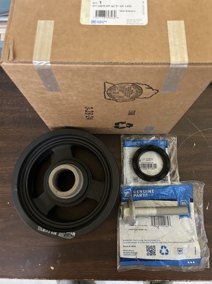 1997-2004 C5 Corvette 5.7L GM Harmonic Balancer Seal Bolt Kit FITS OEM ...
