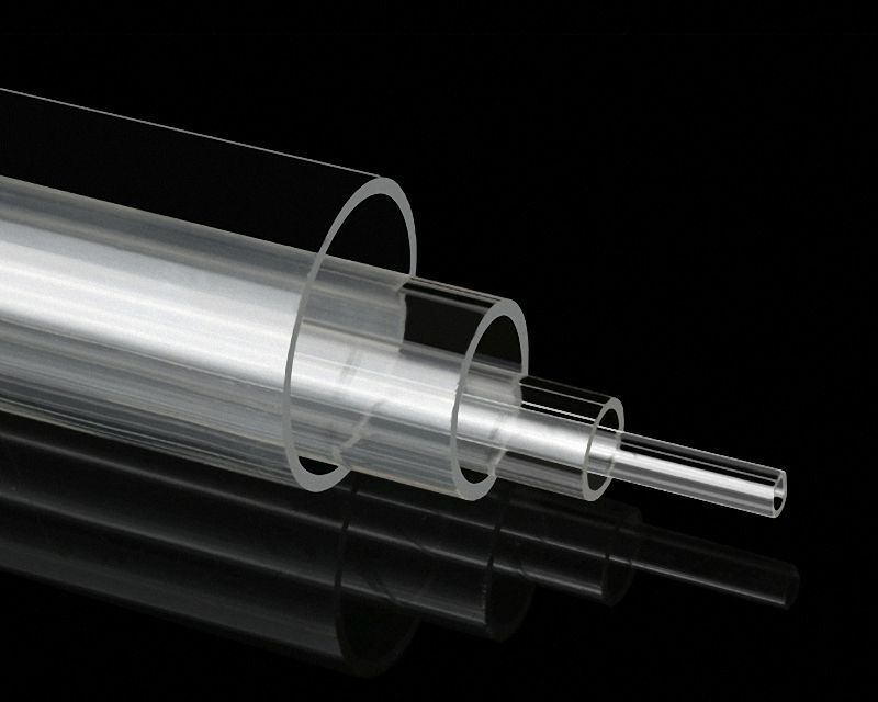 Clear Plastic Acrylic Perspex Tube OD 6 to 150mm Hollow Pipe PMMA 500mm ...