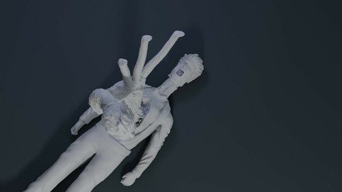 The Thing Vance Norris Monster Escape Neck Stretch John Carpenter 3D ...