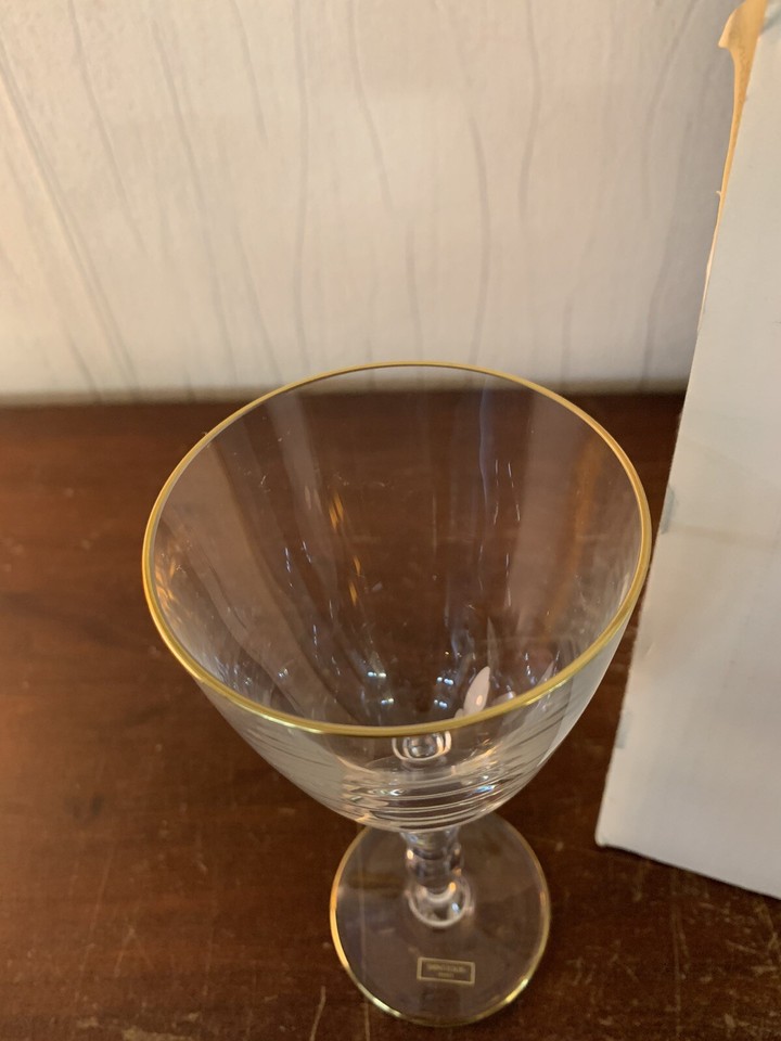 10 Glasses Bordeaux Model Hauteville Crystal Saint Louis (Price per ...