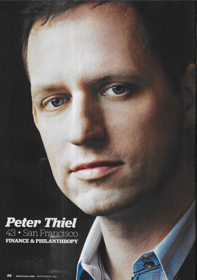 Advocate Magazine Andrew Cuomo Innovation Issue Peter Thiel Travel Rose ...