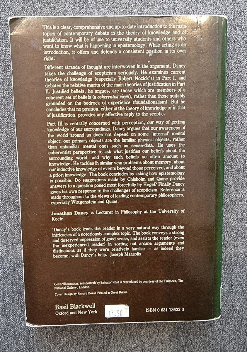 Jonathan Dancy Quotes