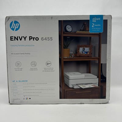 New HP Envy Pro 6455 All-in-One Printer | eBay